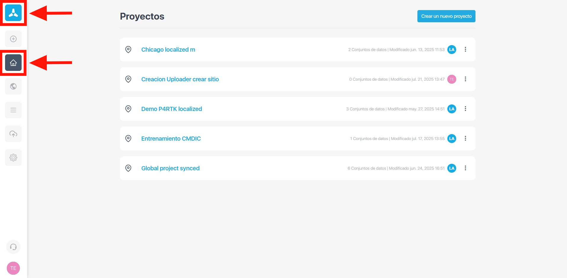 1.2 Navigation in EdgeServer – Skycatch Support Center